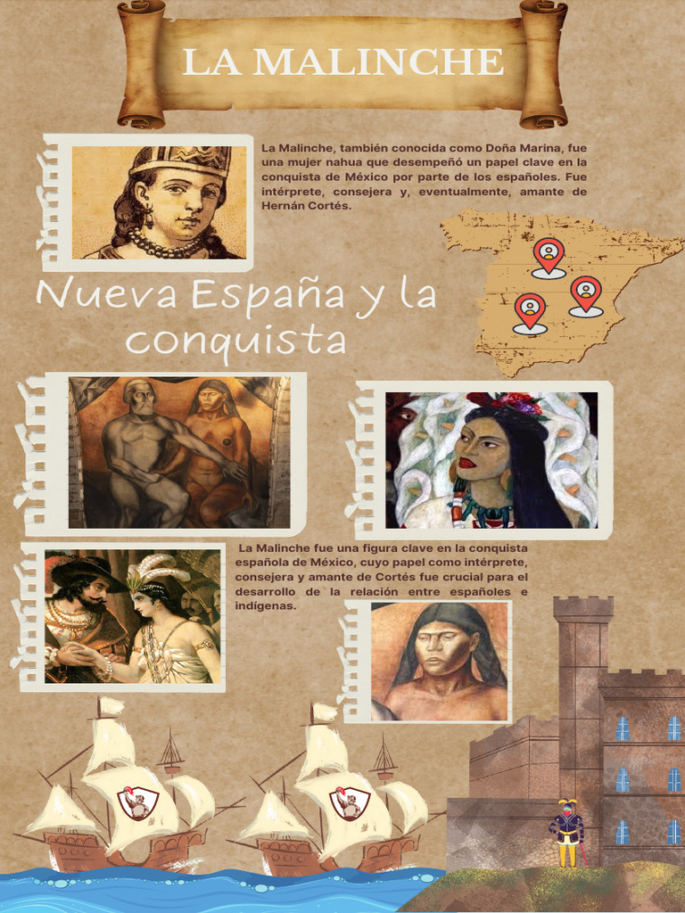La Malinche: Clave en la Conquista | PDF