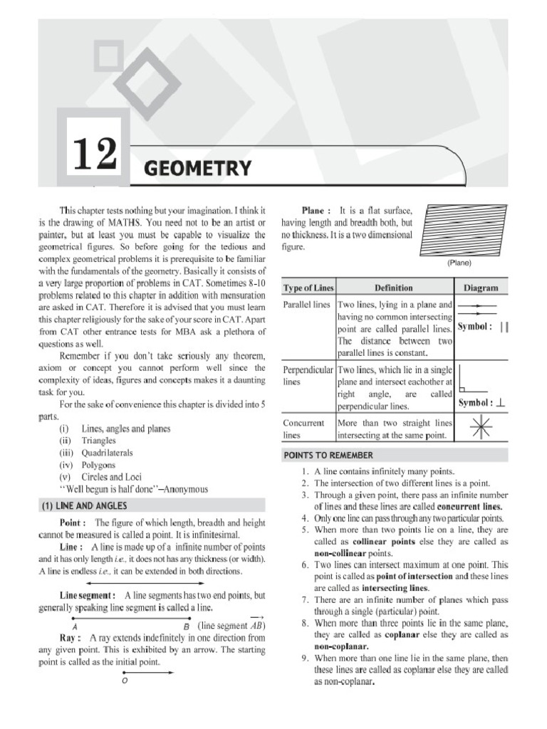 BS Geometry | PDF