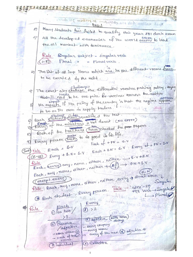 120 Rule English | PDF