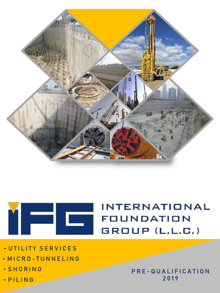 Pre-Qualification For Ms IFG International Foundation Group LLC - Part 1 | PDF | Deep Foundation