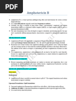 Amphotericin B Administration Protocol | PDF | Intravenous Therapy ...