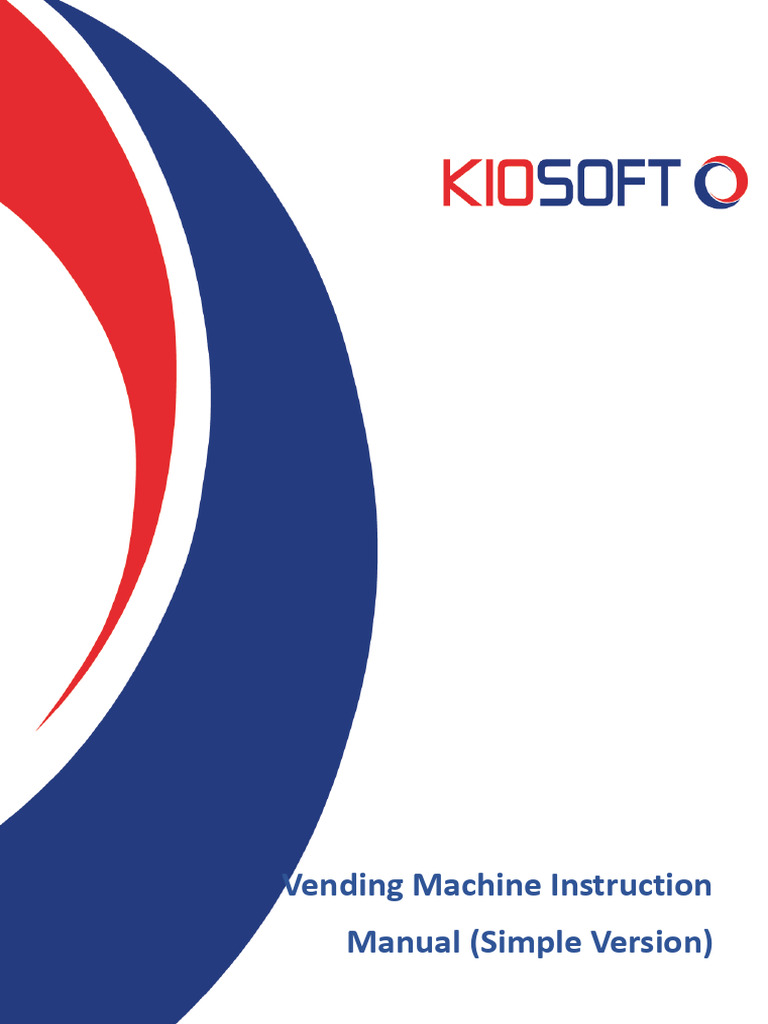 Vending Machine Instruction Manual 2024 Pdf Home Appliance