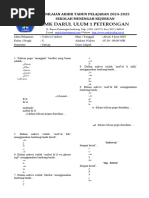 Soal Nahwu Shorof 40 Soal | PDF