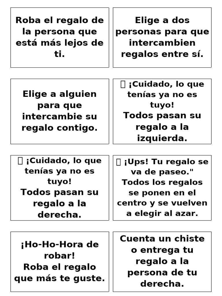 Roba El Regalo | PDF