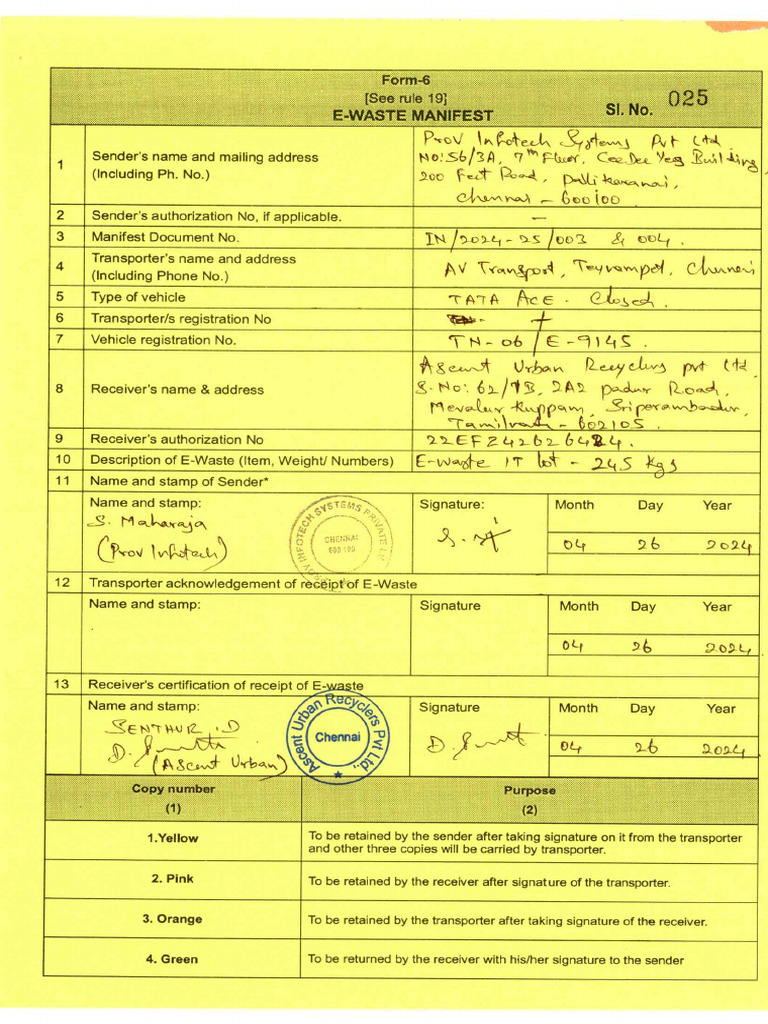 Prov Infotech Scanned | PDF