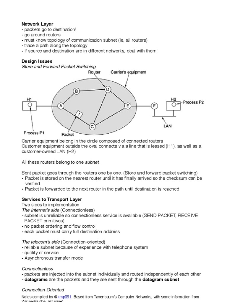 Store and Forward Packet Switching | PDF | Routing | Network Congestion