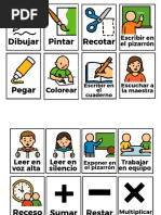 Pictogramas Rutinas en La Escuela | PDF