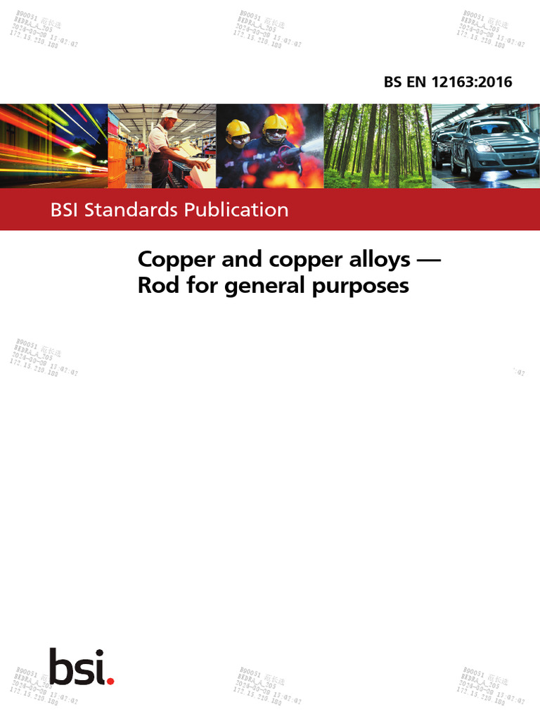 BS-EN-12163-2016 | PDF
