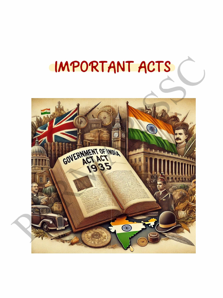 Important Acts Handwritten | PDF