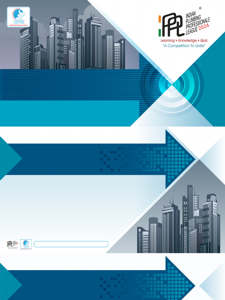 IPPL 2024 PPT Sanitary Drainage Chapter 6 Rev | PDF | Sanitary Sewer | Plumbing