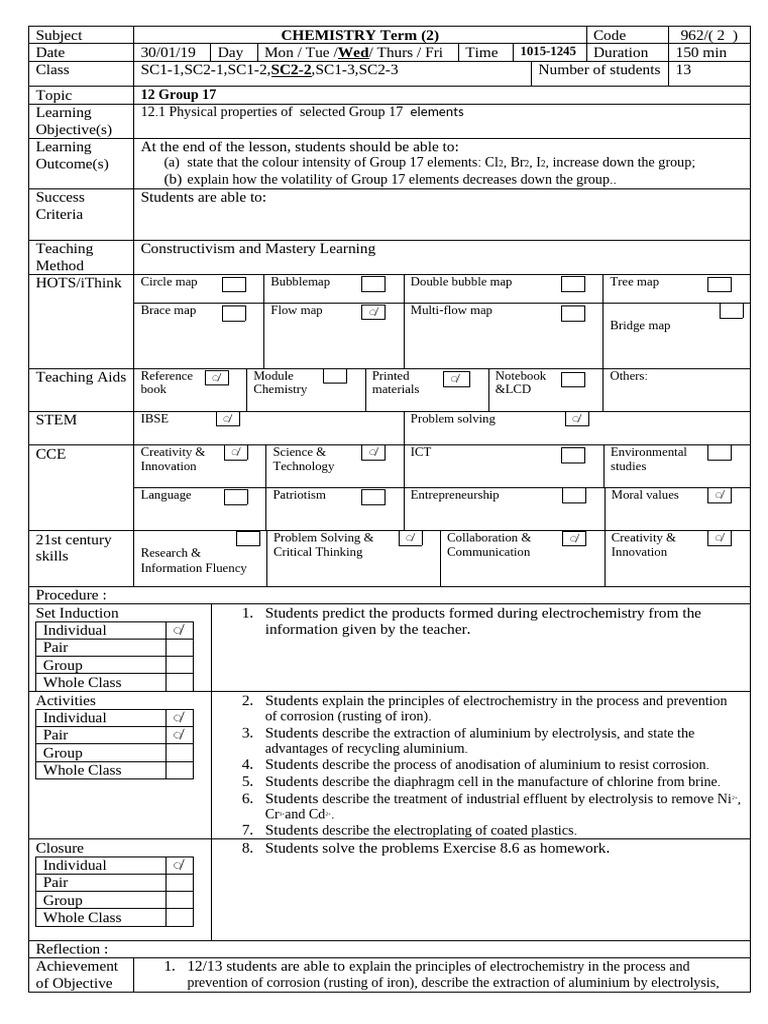 RPH Chem s2 2021 Chapter 12 | PDF | Corrosion | Electrochemistry