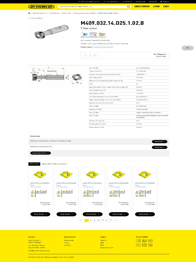 T-Slot-32 M409.032.14.D25.1.02.B | PDF