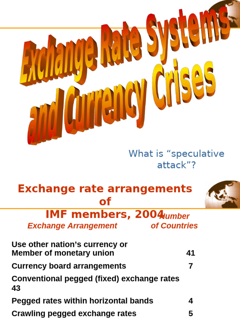 Exchange Rates Systems | PDF | Exchange Rate | Devaluation