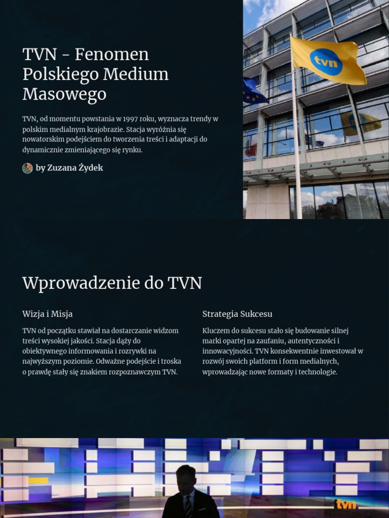 TVN Fenomen Polskiego Medium Masowego | PDF