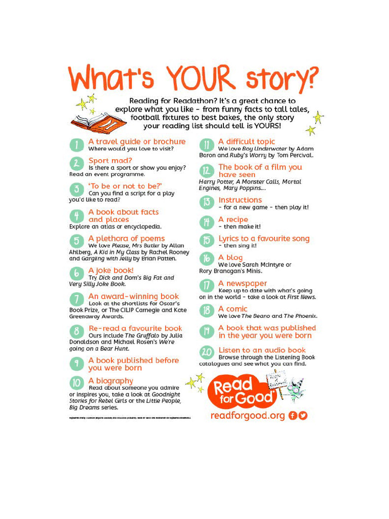 Summer Reading Challenge | PDF