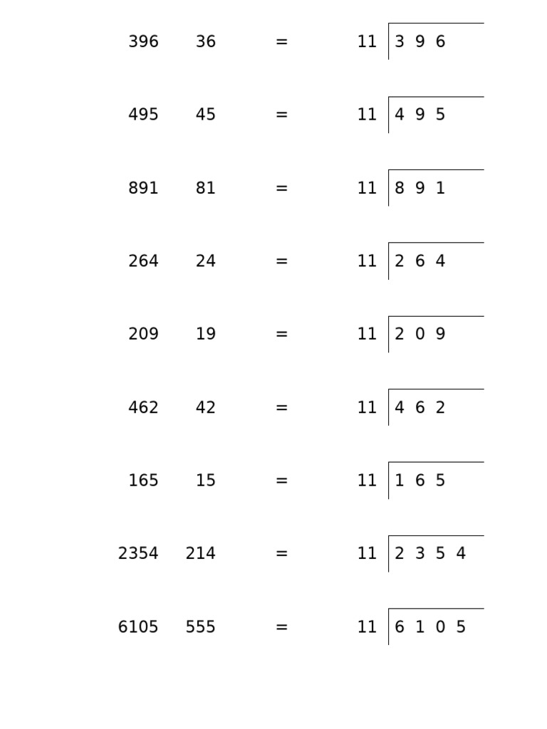 Long Division | PDF