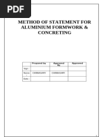 Work Method Statement RCC Dismantling | PDF | Concrete | Engineering
