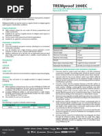 TREMproof 250GC (11) - 5 | PDF | Concrete | Membrane