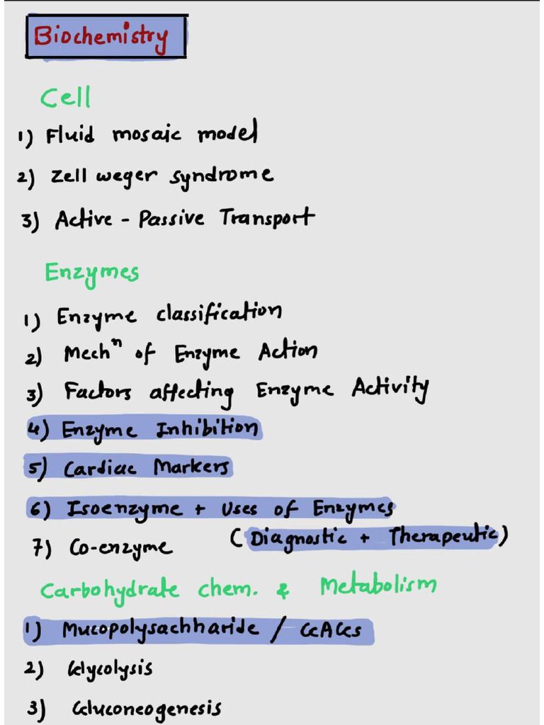 Biochem Imp | PDF