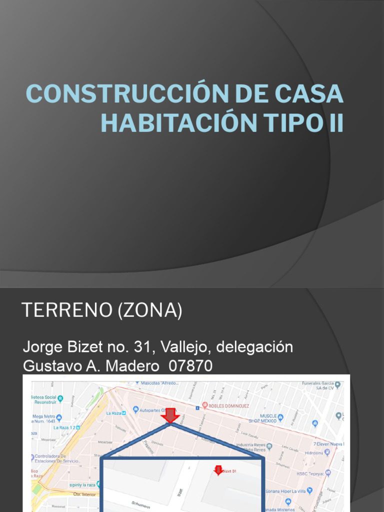 Resumen de Construcción Casa Abitación | PDF | Ingeniería de Edificación | Materiales de ...