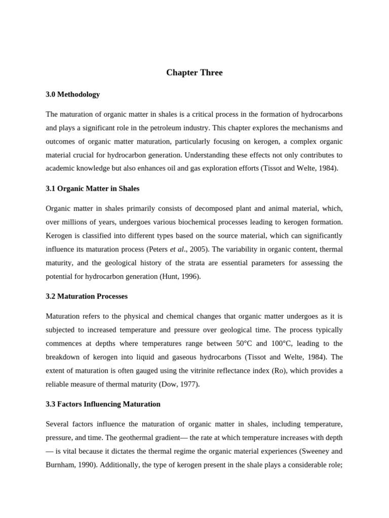 Musa Aliyu Shargalle Chapter Three | PDF | Petroleum | Chemistry