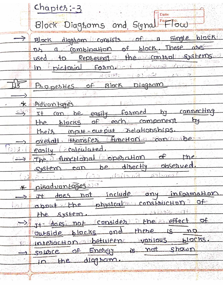 3.block Diagrams and Signal Flow | PDF