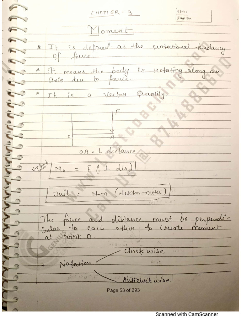 MOMENT Notes | PDF