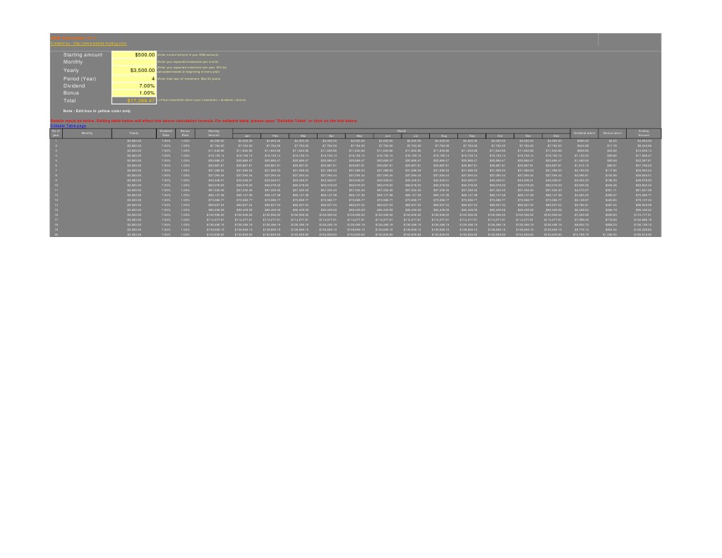 Asb Calculator v11 | PDF | Business