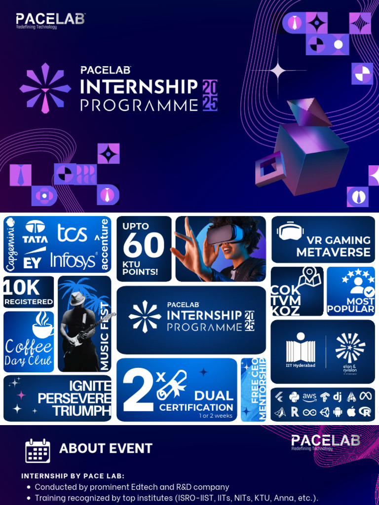 Brochure - Pace Lab Internship25 | PDF | Computing