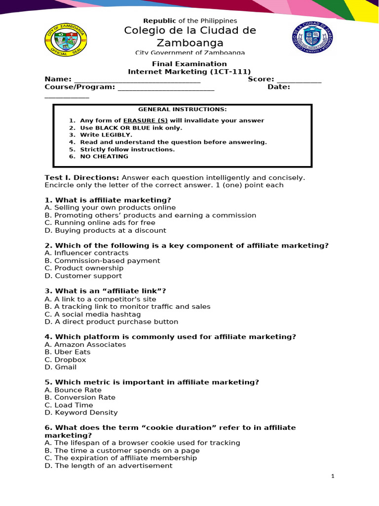 Final ICT 111 CSS | PDF | Human Communication | Marketing