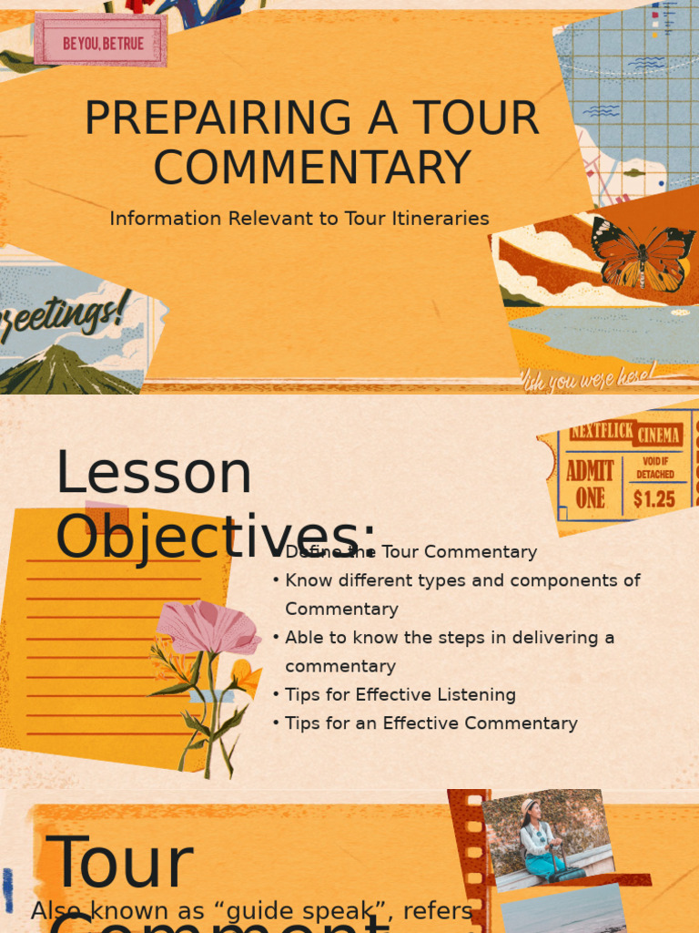 Las 4 & 5 Tour Commentary | PDF | Body Language | Speech