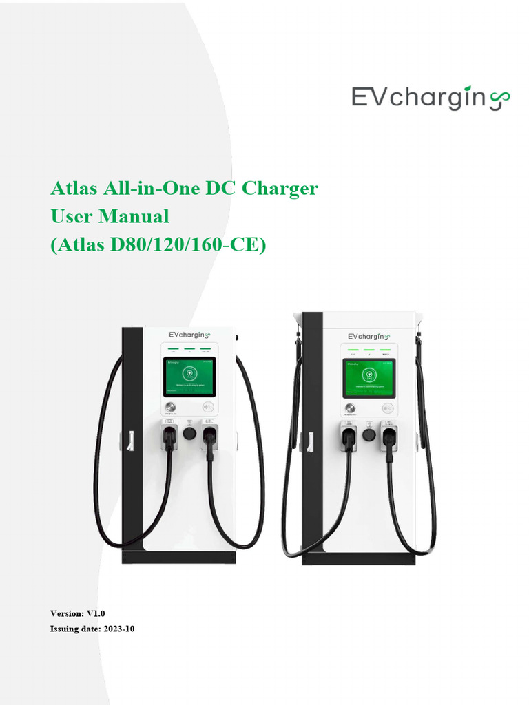 Atlas DC Charger Manual V1.0 | PDF | Battery Charger | Electric Power