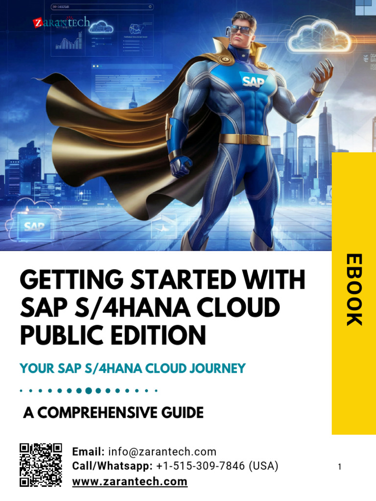 Getting Started With SAP S4HANA Cloud, Public Edition - A Comprehensive Guide | PDF | Cloud ...