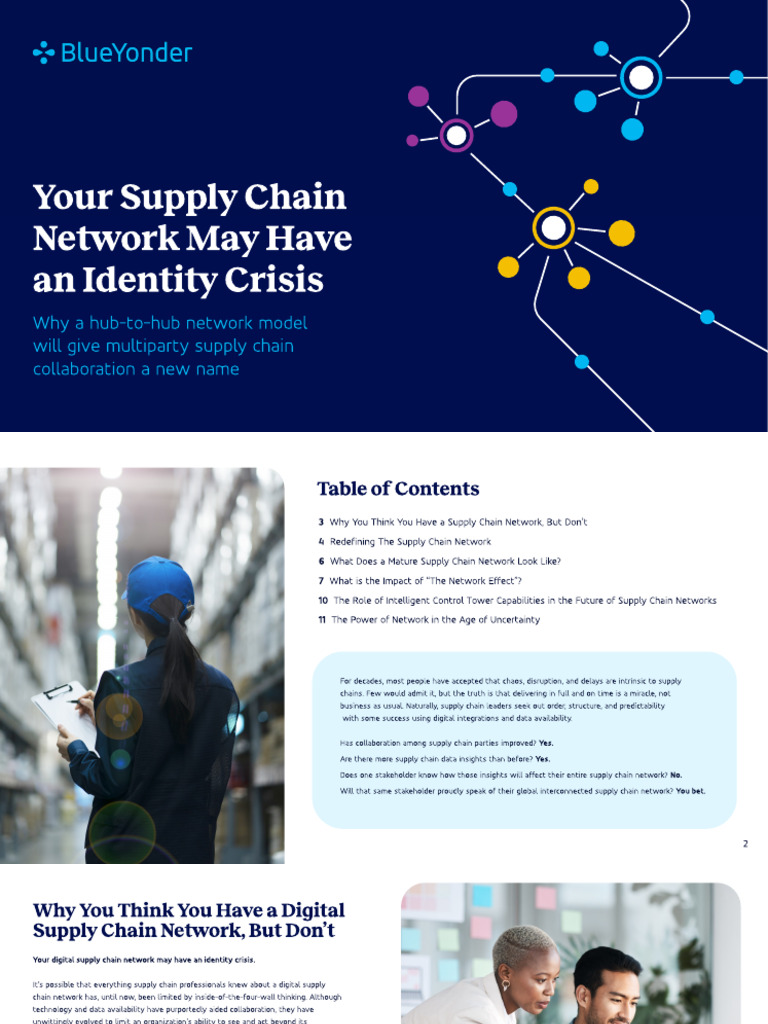 SCM - reimagine-your-supply-chain-network | PDF | Supply Chain | Logistics
