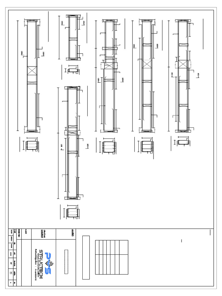 1ST SLAB BEAM DETAILS WITH SLAB DETAILS PDF | PDF
