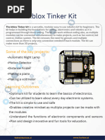 Pictoblox Arduino Projects Guide | PDF