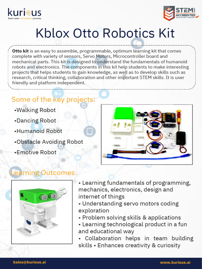 Robotics Learning Outcomes Overview | PDF