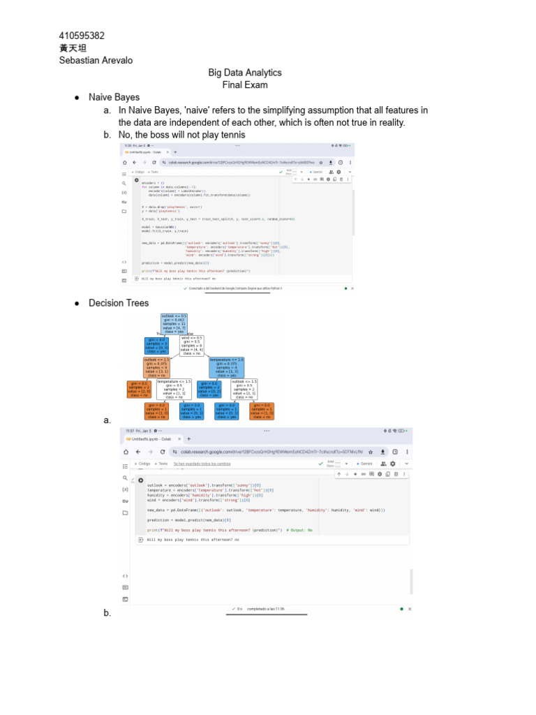Big Data Analytics Final | PDF