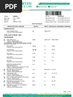 Escore de Rodwell Calculadora | PDF