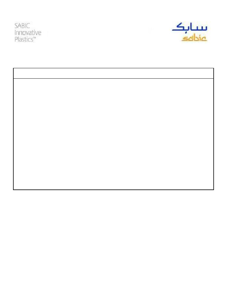 Datasheet-Sabic Lexan Exl9330 | PDF | Intellectual Property | License