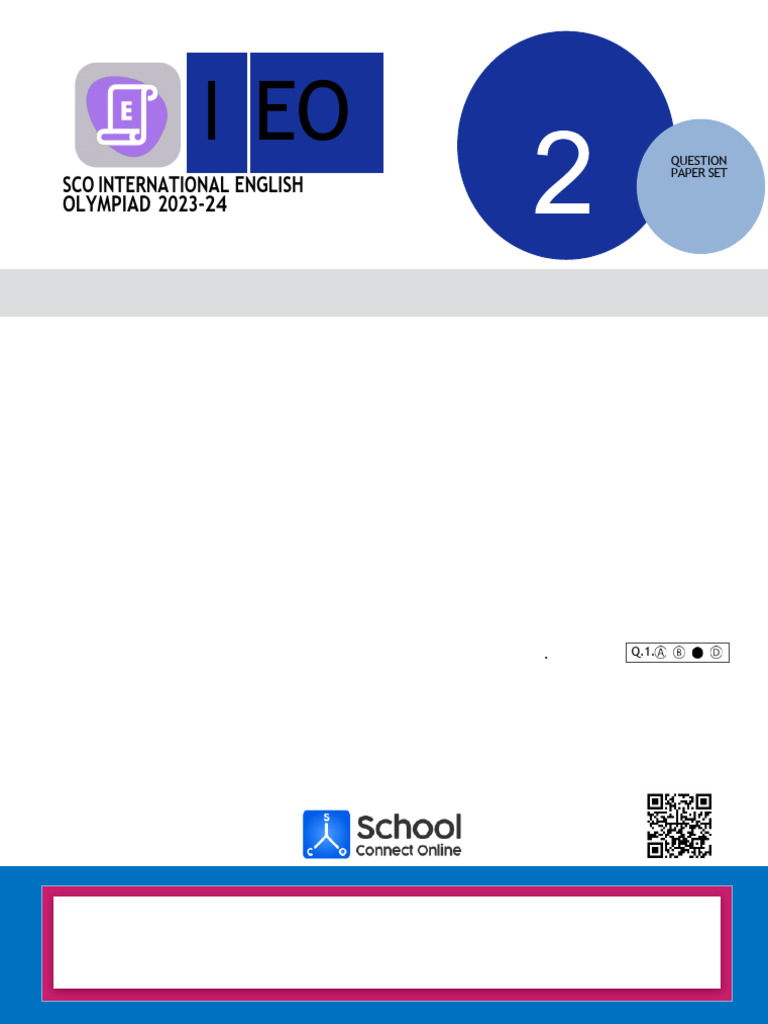 IEO Sample Paper Class 2 | PDF | Penguin | Poetry