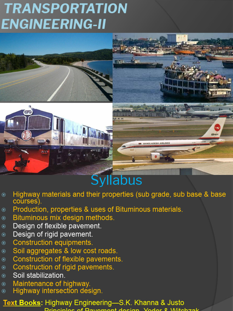 Highway Materials and Design Principles | PDF | Road Surface | Rock ...