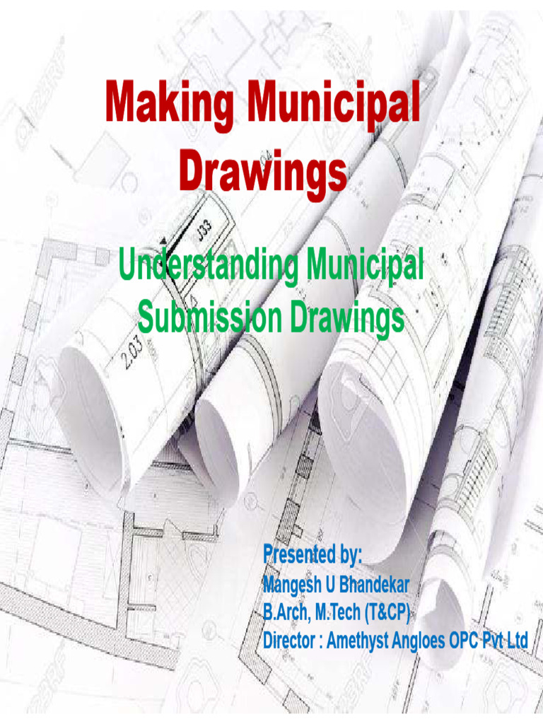 Municipal Drawing Lecture Presentation | PDF