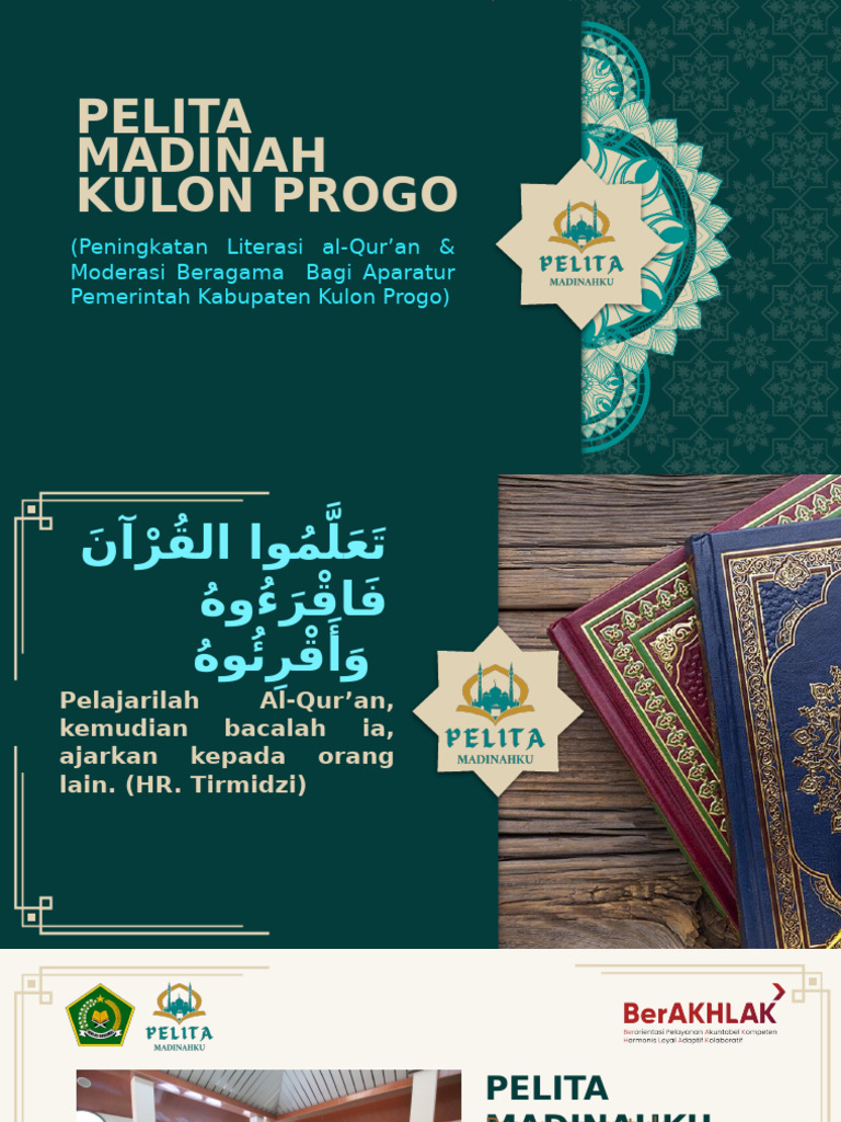 PEMAPARAN PELITA MADINAHKU | PDF