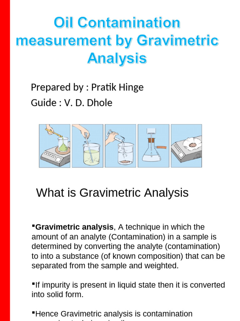 Gravimetric Analysis | PDF | Filtration | Precipitation (Chemistry)