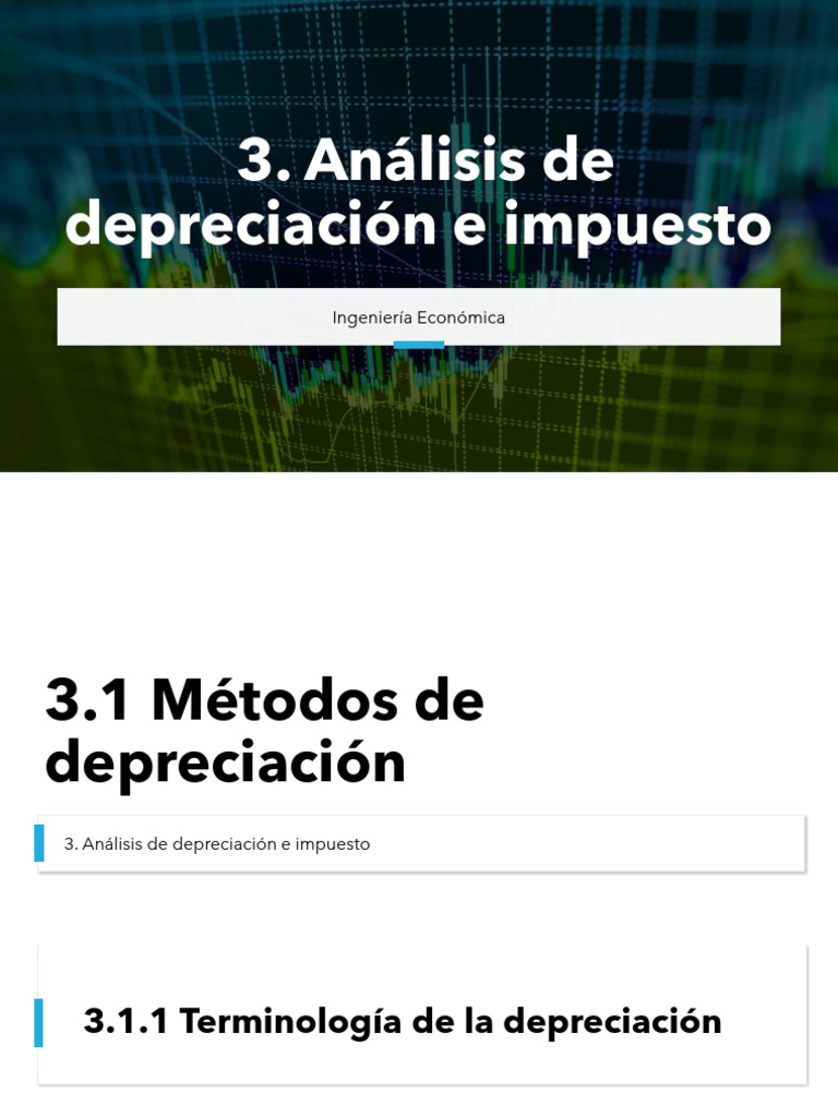 Depreciación | PDF | Depreciación | Activo fijo