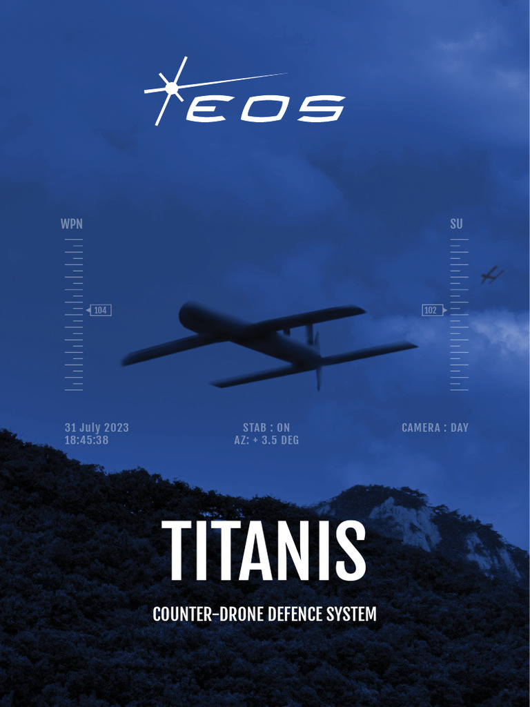 Titanis Counter-Drone System Overview | PDF | Radar | Unmanned Aerial ...