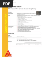 Sikawrap®-300 C: Product Data Sheet | PDF | Fibers | Fibre Reinforced ...