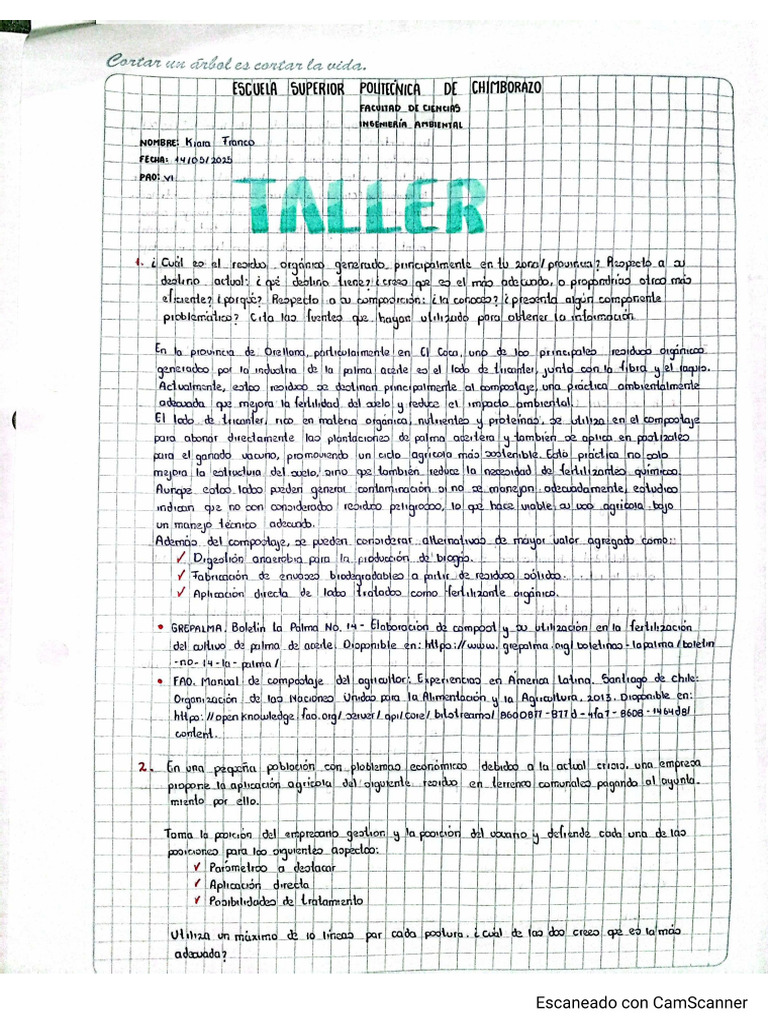 Compostaje Ejercicio Final Franco Kiara | PDF