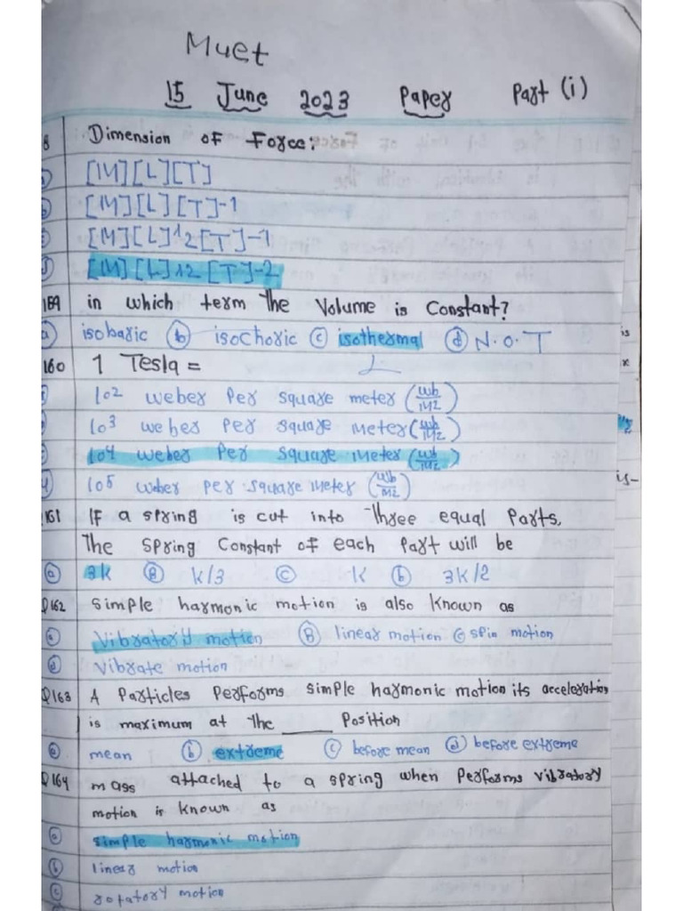 Muet 2024 Mcqs Collection | PDF